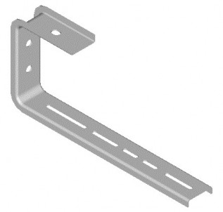 Mechandelec - 300mm Haley Cable Tray Ceiling Brackets (1/pack) - LBC300