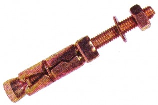 Mechandelec - M6-10P-(12mm) Shield Anchor-Loose Bolt(12mm.Drill Size ...